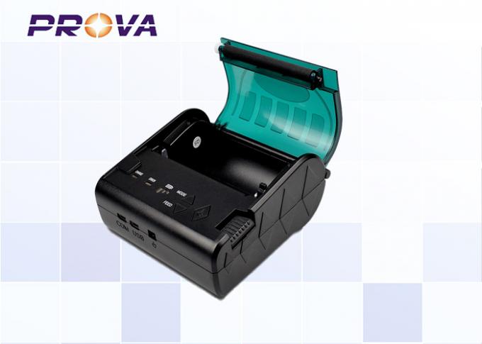 80mm Compact Portable Wireless Printers Bluetooth / USB / RS232 Interface